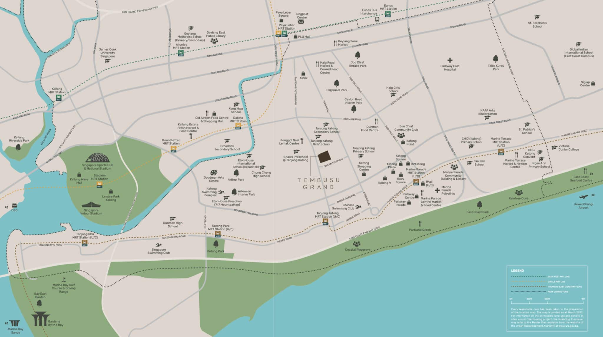 Tembusu Grand © Official - Location Map - 6100 6193 - Singapore